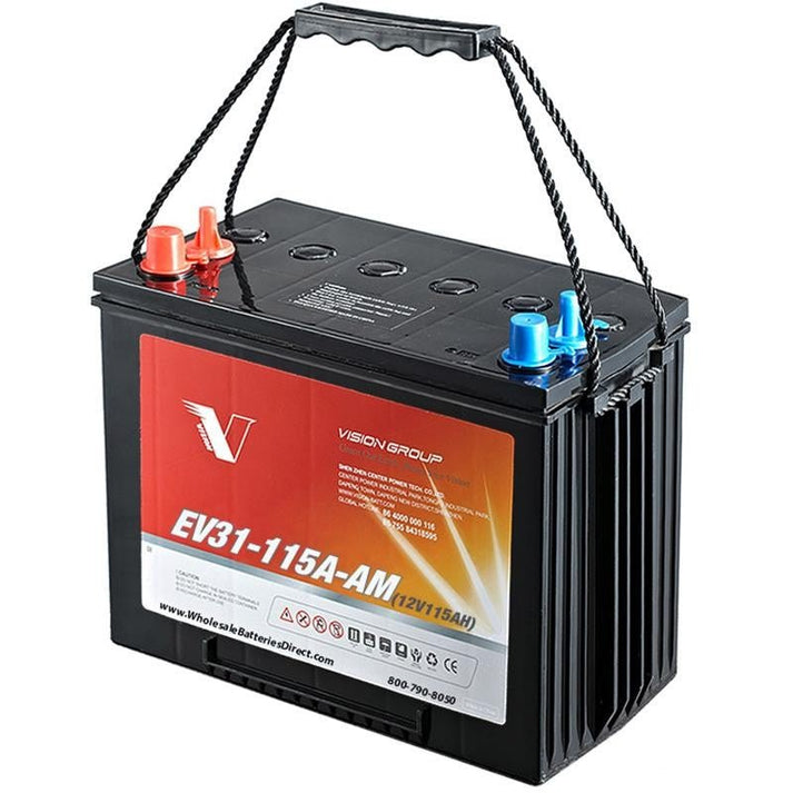 31-1a Replacement Battery 12v 115ah AGM Dry Cell BCI 31 for Floor Scru ...