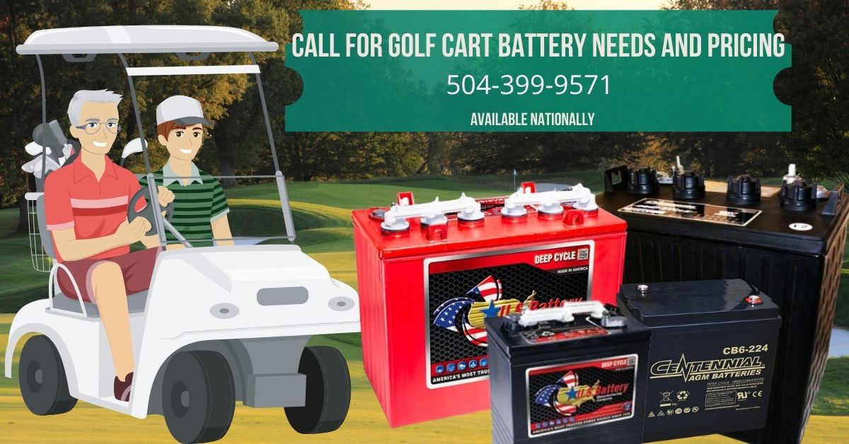 8V 170ah Deep Cycle Golf Cart Battery US Battery US8VGC-XC2 – Battery World